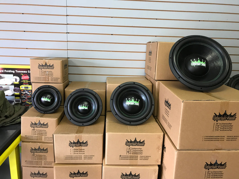 Prince Series subwoofers | Untouchable Sounds LLC